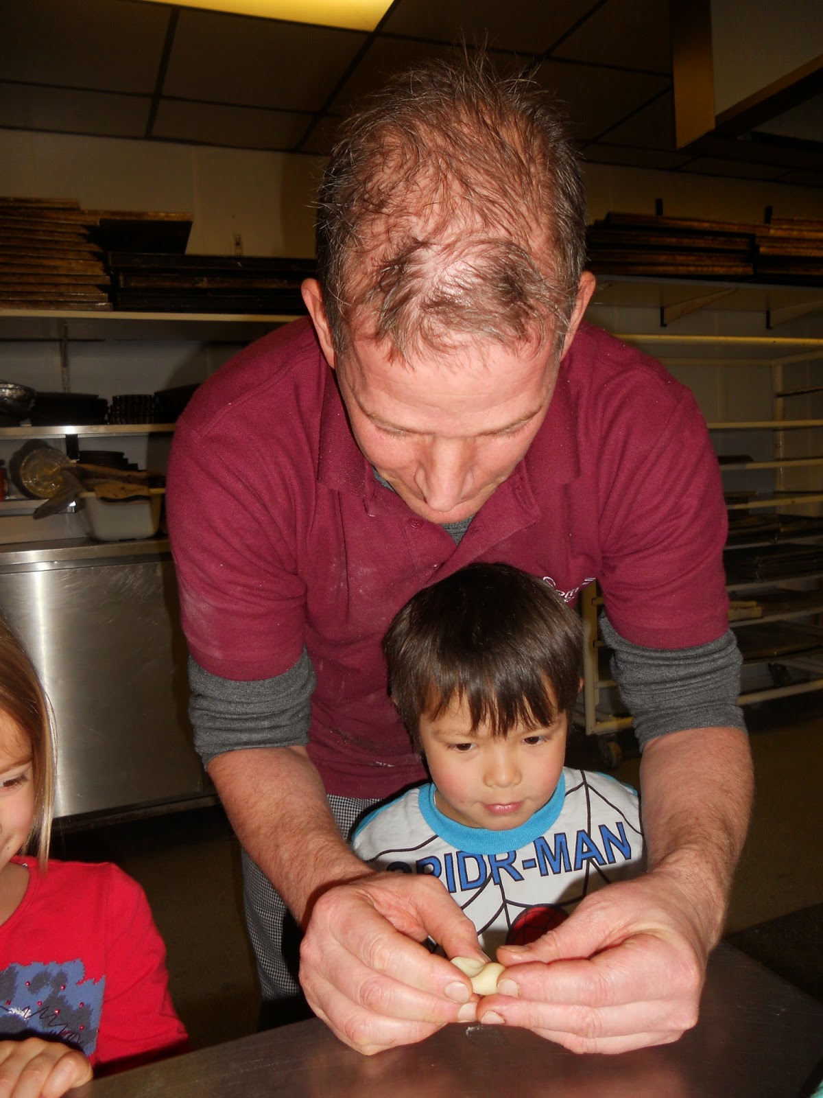 Tweede en derde kleuterklas van GVB Den Hulst (Testelt): "De bakker"