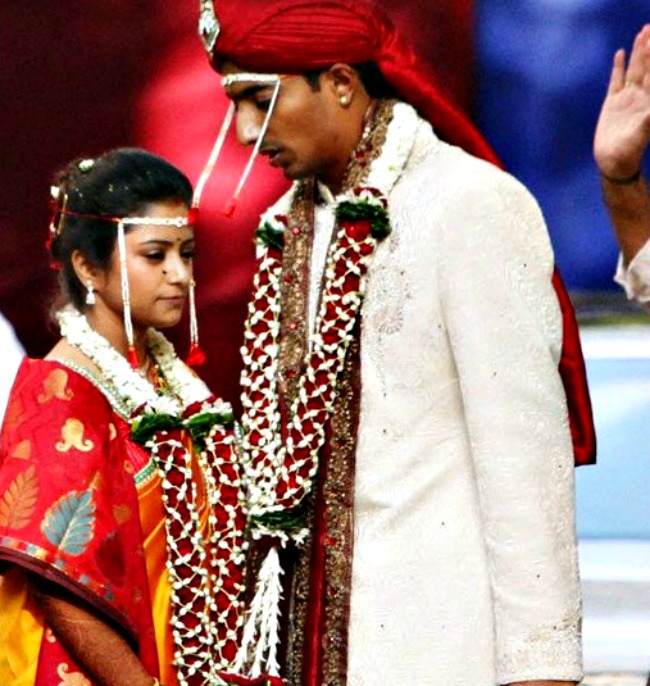 Cricketer Ankeet Chavan Wedding Photos