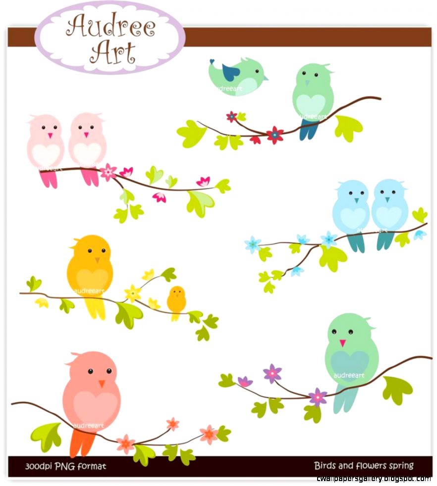 Spring Birds Clipart | Wallpapers Gallery