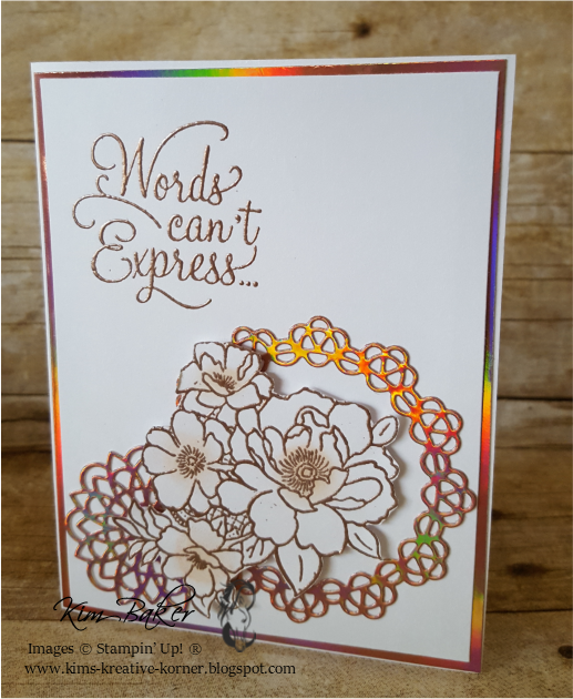 Kim's Kreative Korner: Foil Paper & Heat Embossing