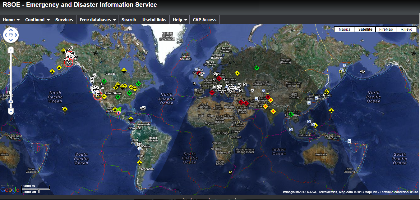 Pericoli Tecnologici-Technological Hazards: RSOE