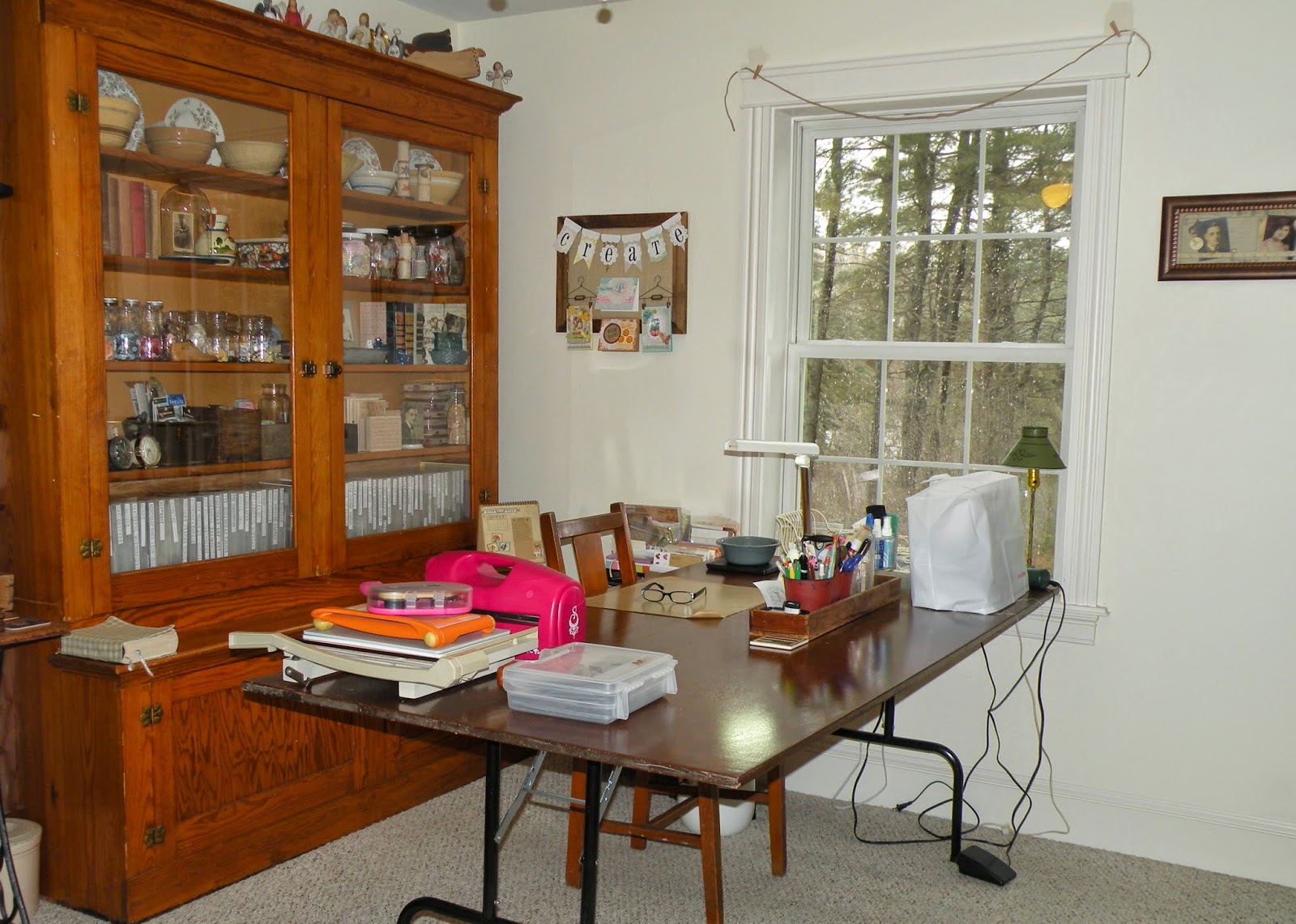 Crafting While I Wait: My Craft Room ~ Part 1