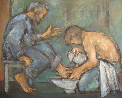 Art in Lent: the washing of the feet