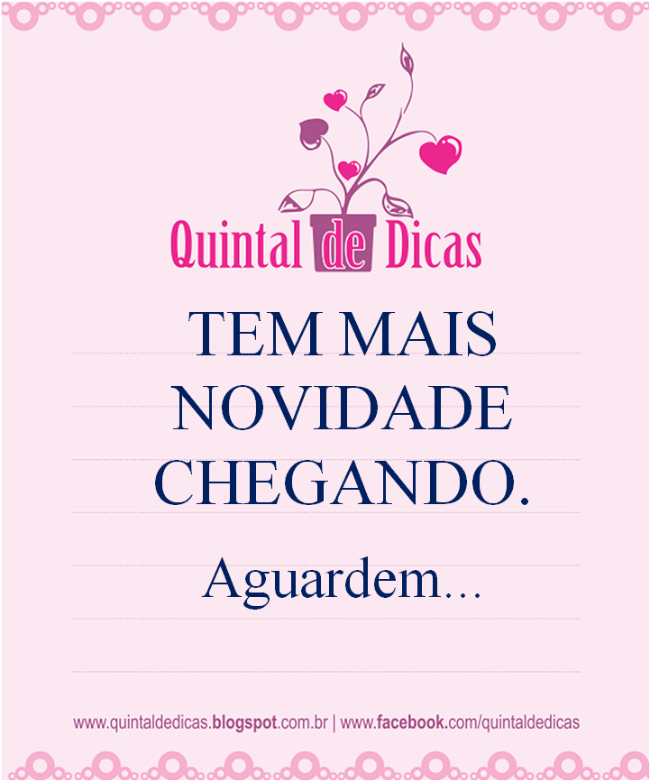 Quintal de Dicas :: Artesanato em E.V.A. e Cartonagem: Mais novidade ...