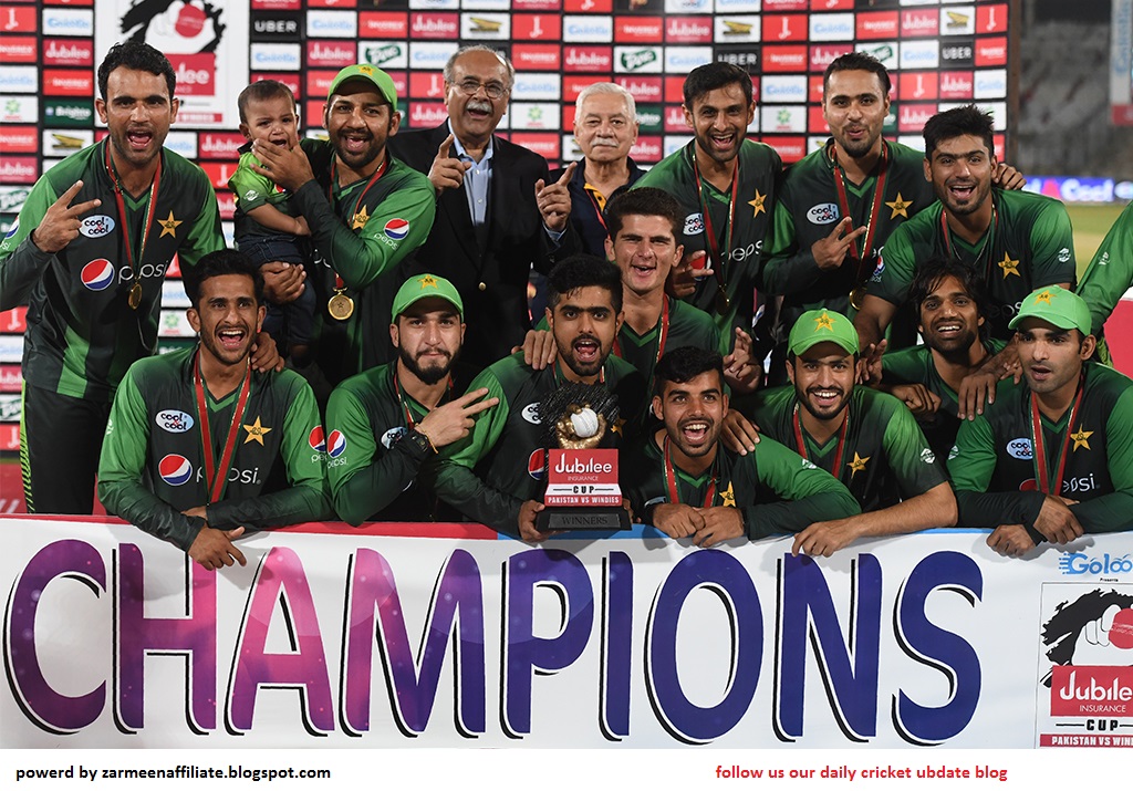 Pakistan now ranked No,1 T20 team in the world