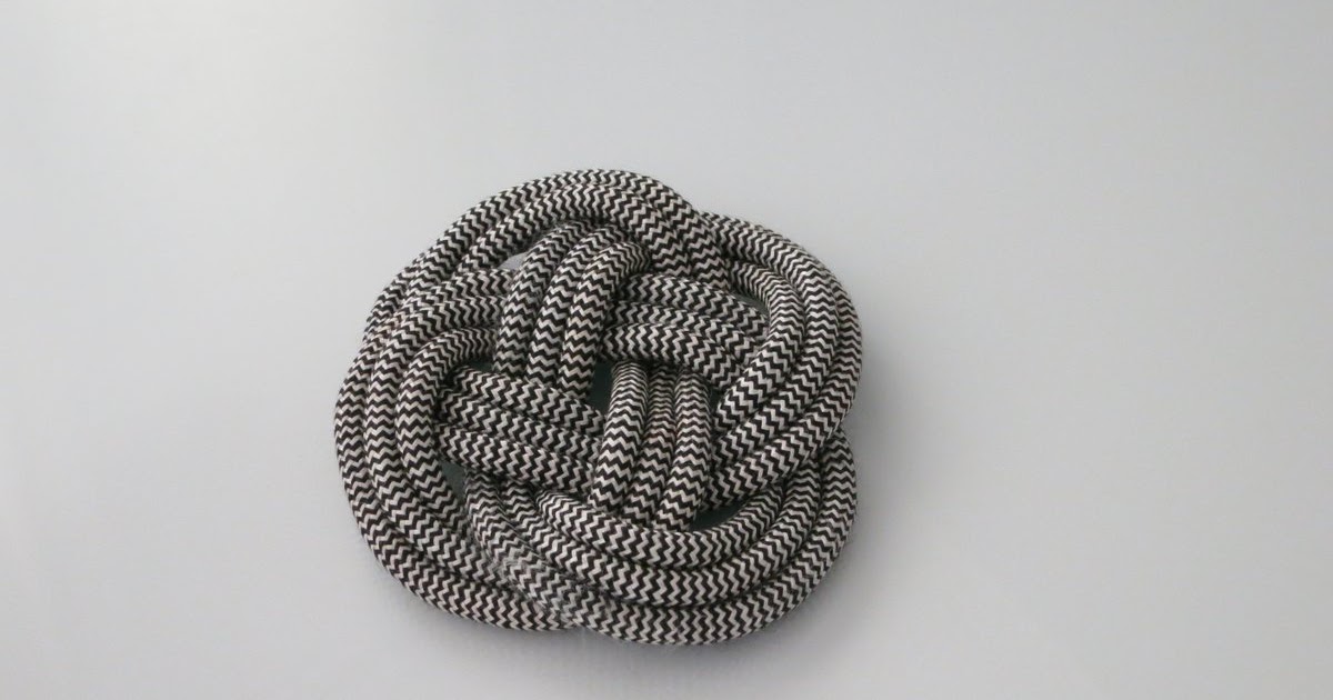 Kissankäpälä: Solmut/knots: Carrick Bend Mat