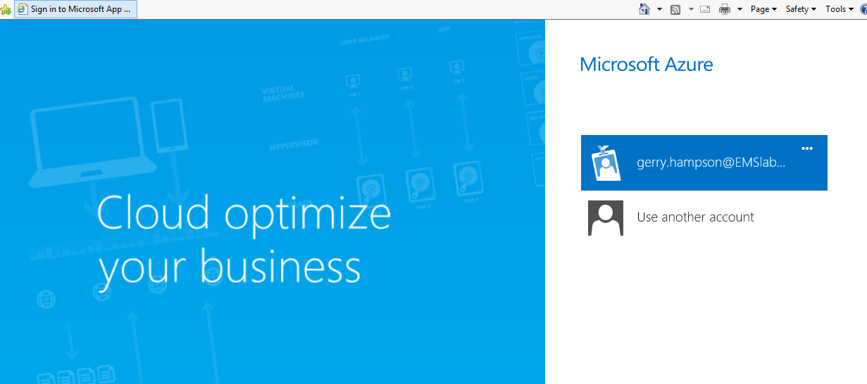 Gerry Hampson Device Management: Microsoft Azure App Access Panel