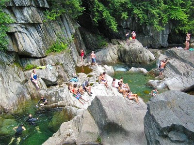 A Reciprocating Saw: Huntington Gorge, VT