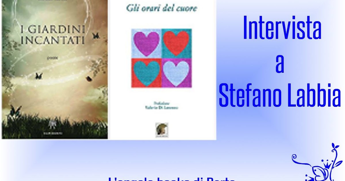 L'angolo books di Berta: Intervista a Stefano Labbia