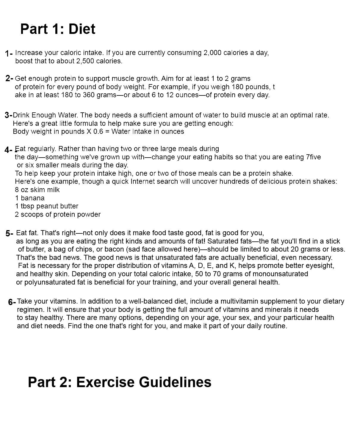 Easy Steps of Building Muscle Mass | najibd