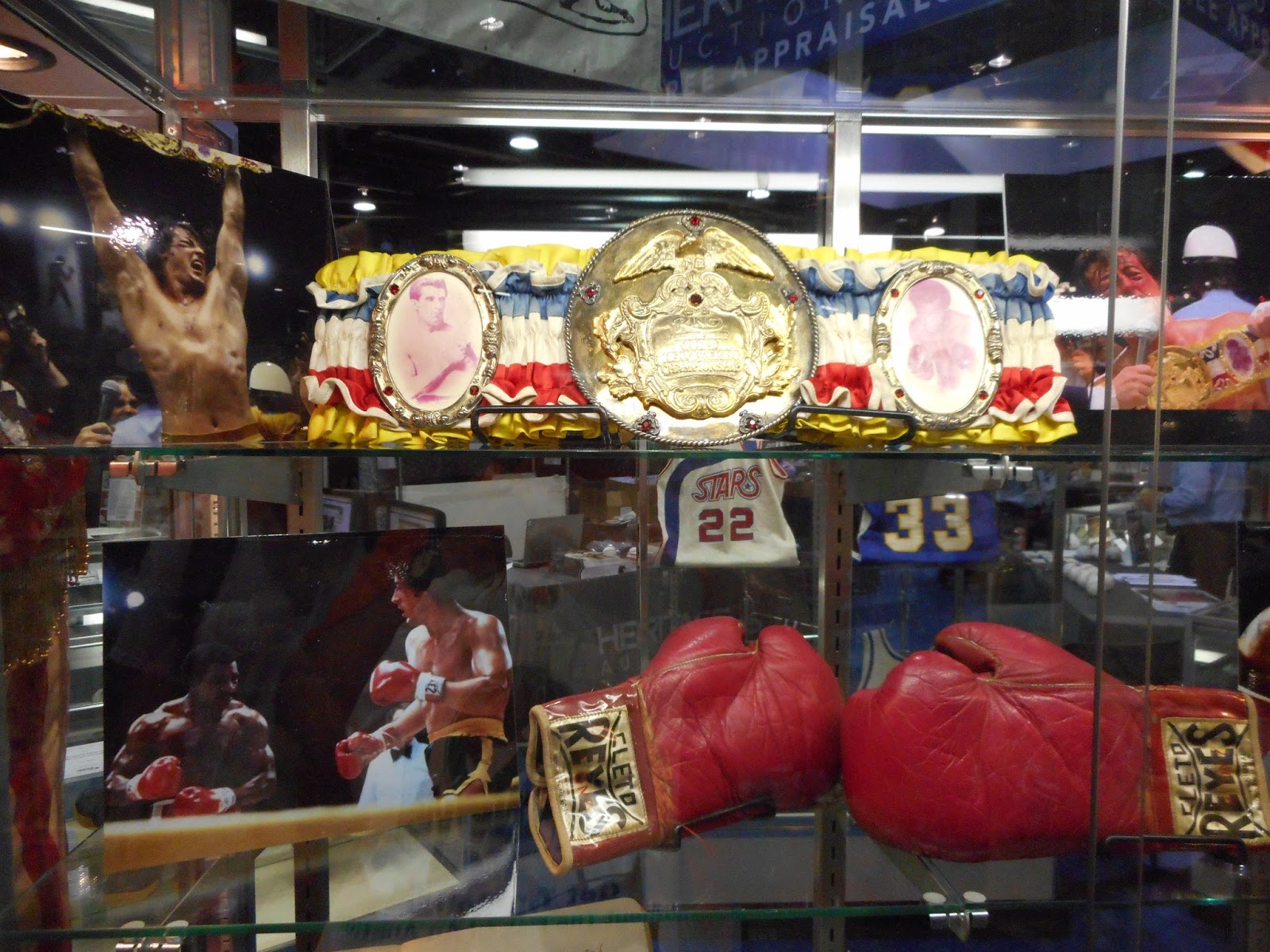 foul bunt: Rocky Memorabilia at The National
