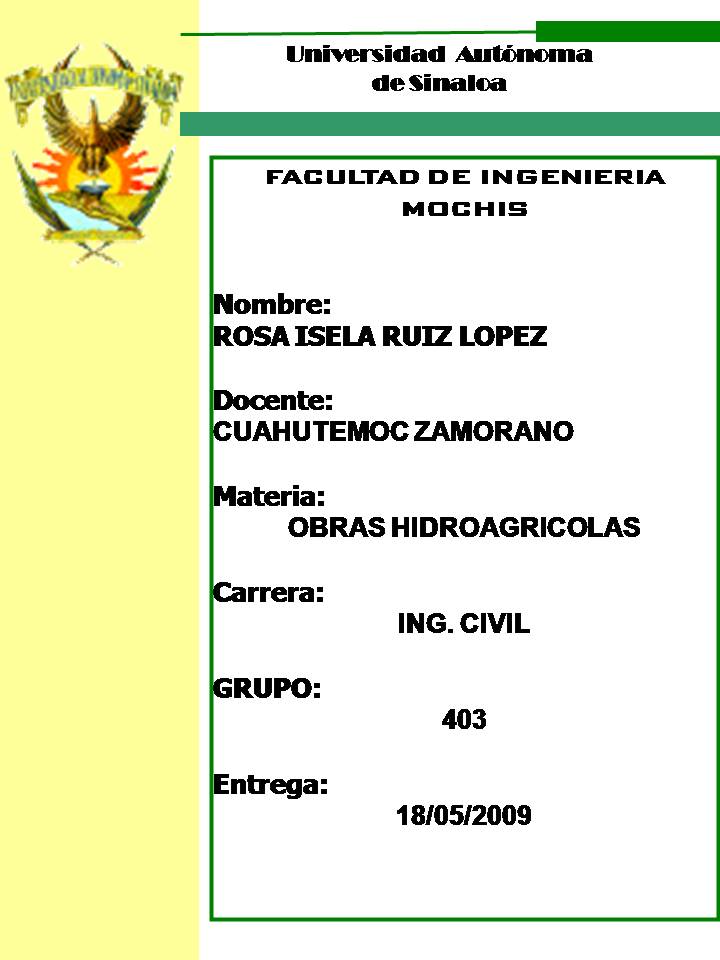 HOJA DE PRESENTACION DEL INSTITUTO TECNOLOGICO DE LOS MOCHIS HOJA DE PRESENTACION DEL INSTITUTO TECNOLOGICO DE LOS MOCHIS