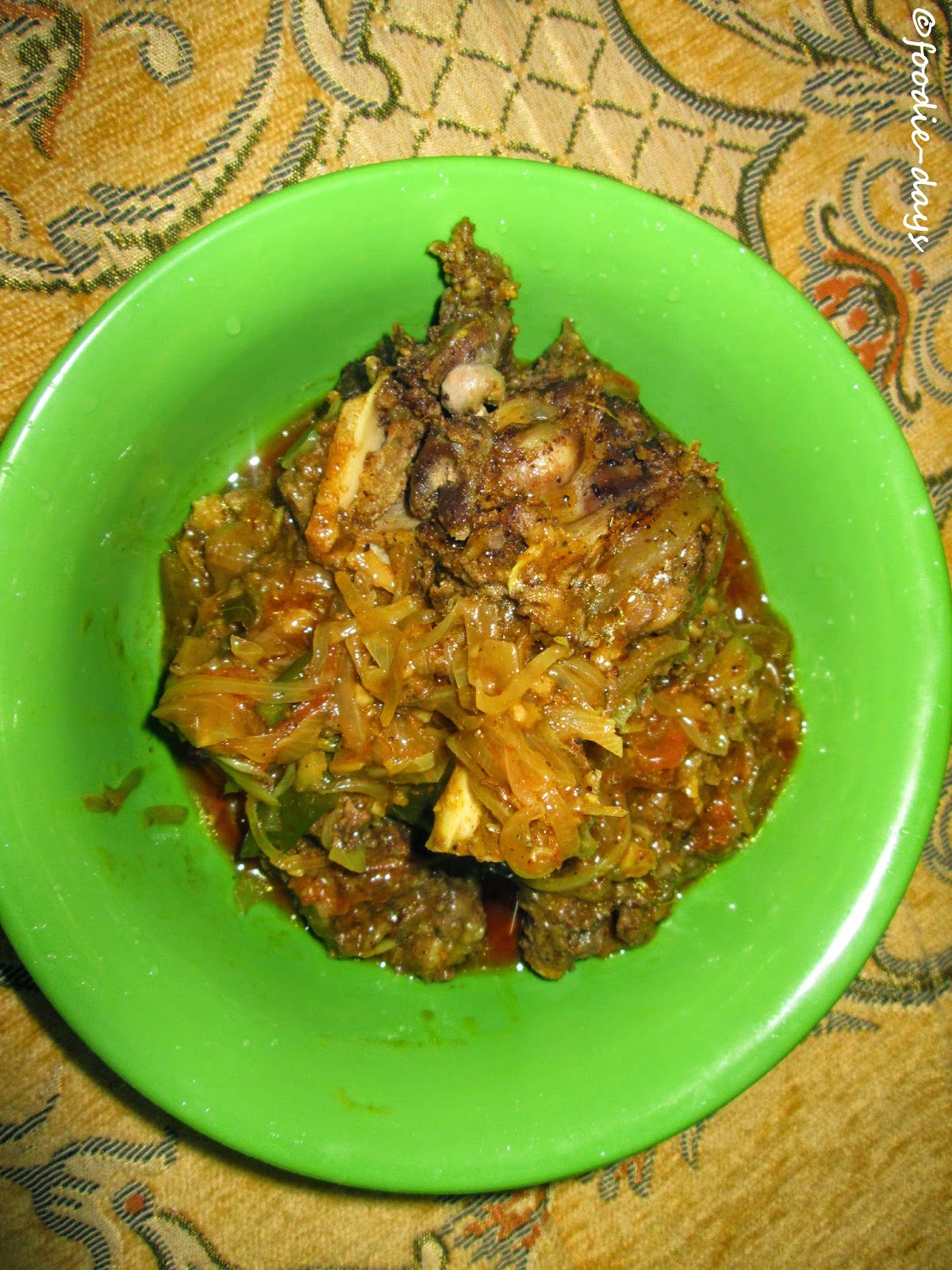 Mutton Curry | Basic mutton curry.