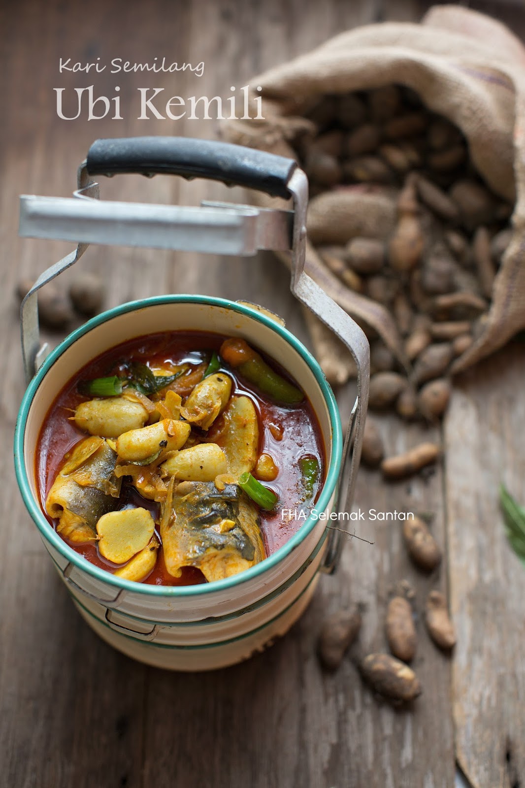KARI SEMILANG UBI KEMILI ... Lauk orang lama - FHA Selemak Santan
