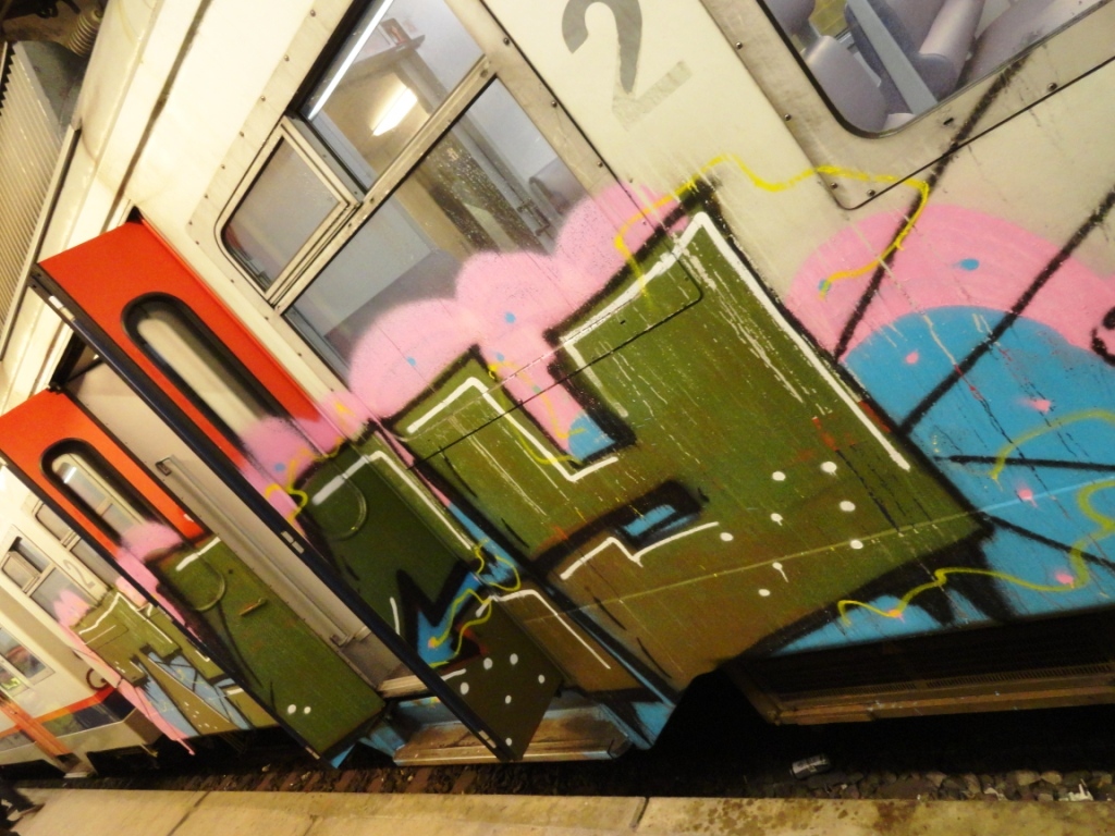 ACID GRAFFITI Art on Train