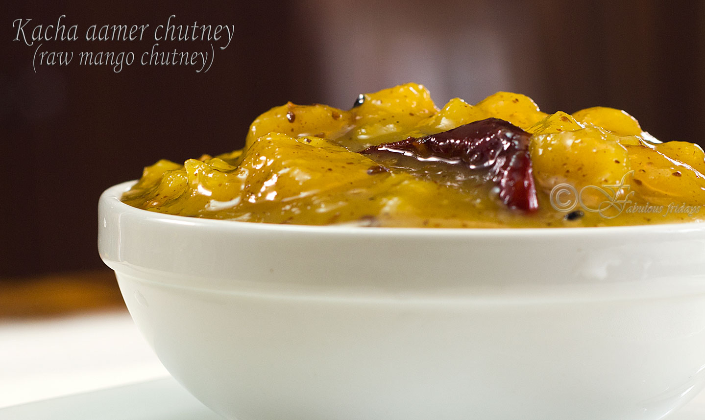 fabulous fridays: Raw Mango Chutney