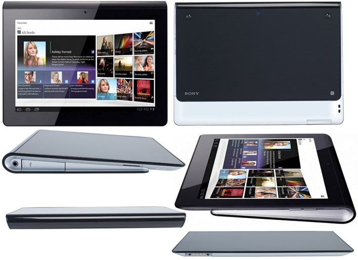 Electronic Products Gallery: Sony Tablet S Powered By The Android Honeycomb