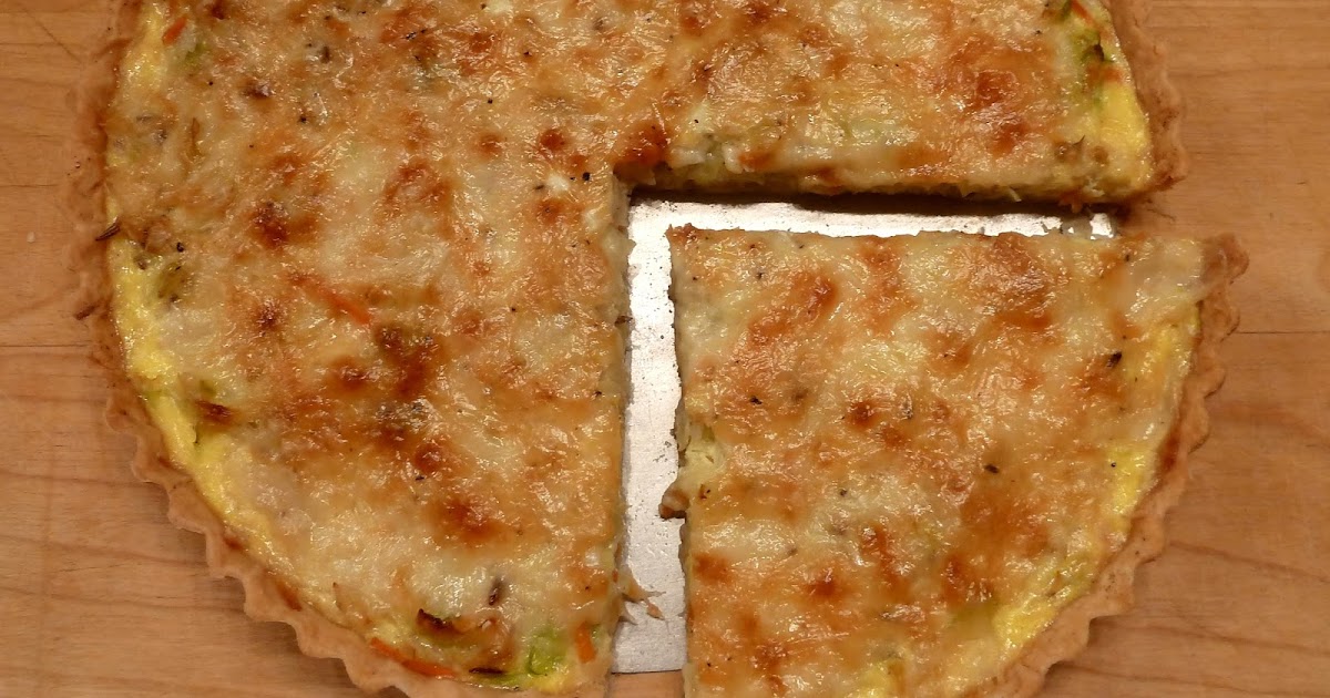 Cracked Pepper: Cabbage and Spring Onion Tart