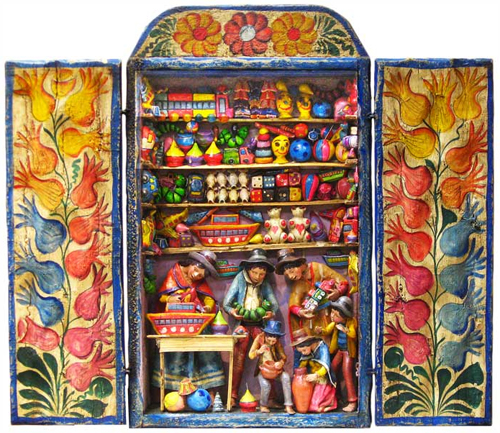 Broudos unplugged: Rainbows, ceramic Churches, retablos and prickly ...