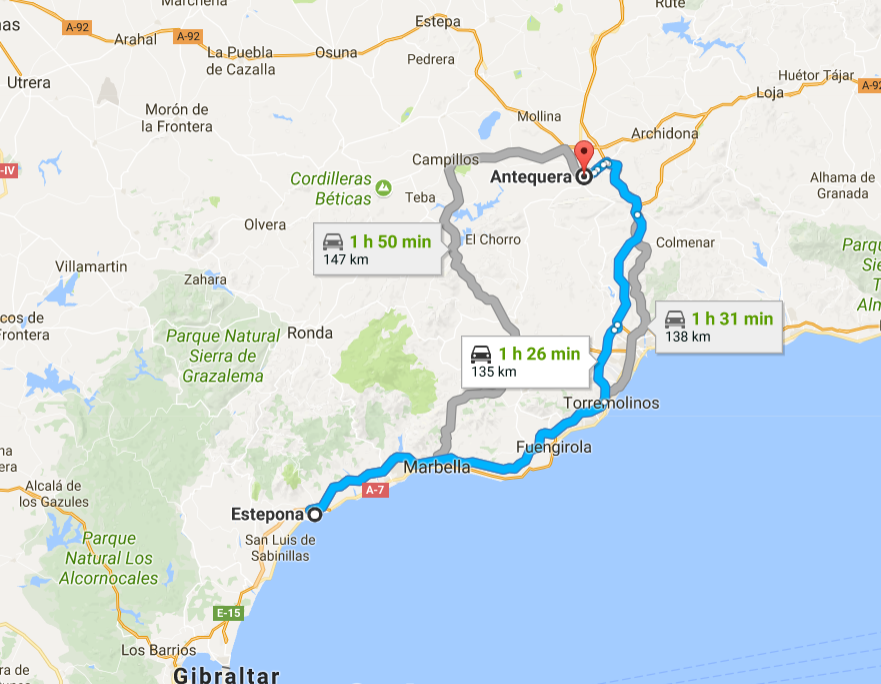 Los Pinsapos - Senderismo y Naturaleza: Visita a los Dólmenes de Menga ...