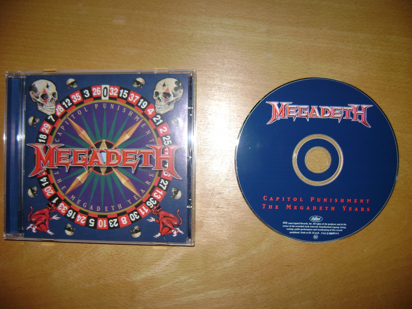 BG's Collection: Megadeth CDs