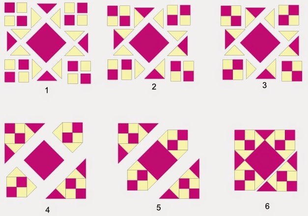 Imaginesque: Quilt Block 38: Pattern & Templates