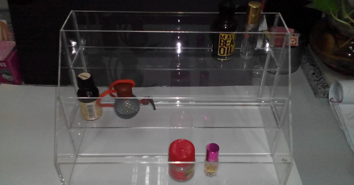 REMY KL - RAK RACK DISPLAY: RAK AKRILIK 3 TINGKAT BERSEKAT UTK BOTOL ...