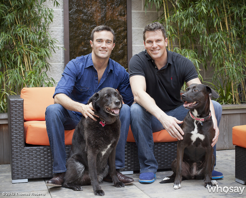 MSNBC Anchor Thomas Roberts And Fiance Patrick Abner Engagement Photos ...