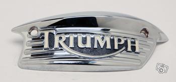 LUTON: TRIUMPH TANK BADGE
