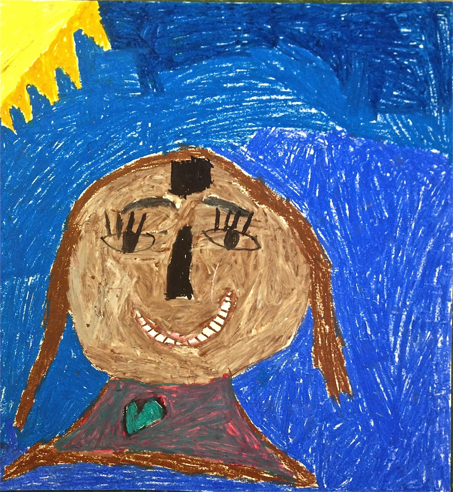 The Art Studio at PS 250: Grade 2 Narrative Self-Portraits