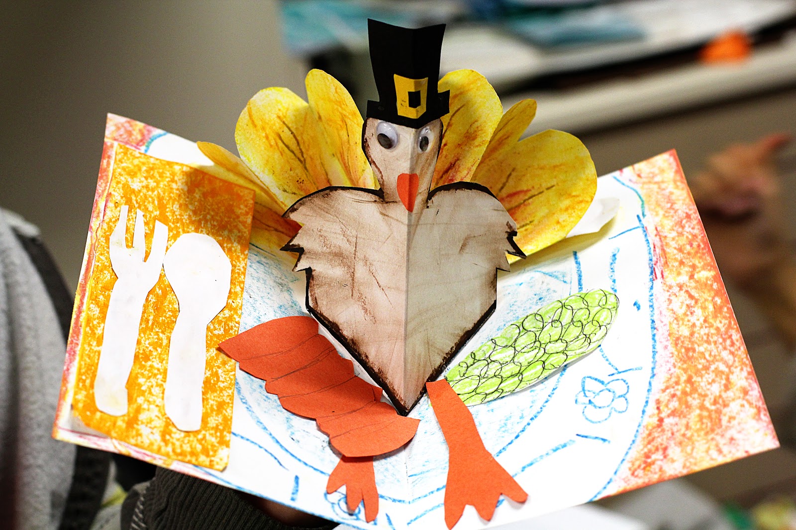 smART Class: Pop Up Turkey Card