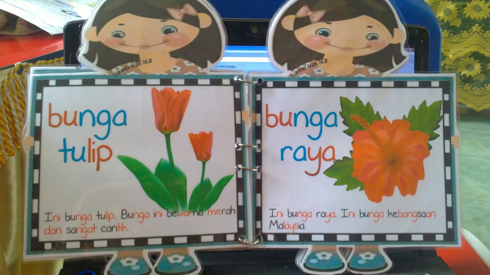 CIKGU EELA (IL) PRESCHOOLERS @ PCE: Kenali Jenis Bunga- Ring Book