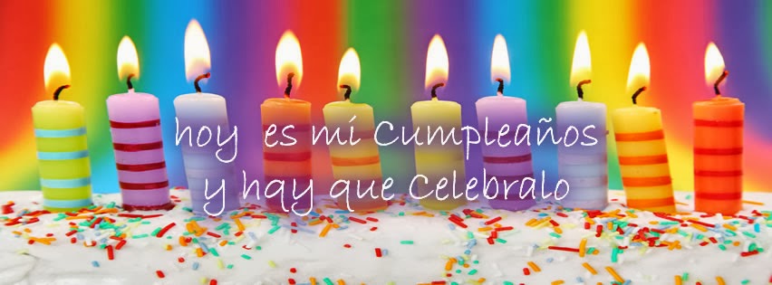 Hoy es mi cumpleaños y lo celebro con esta imagen muy bonita - Imágenes ...