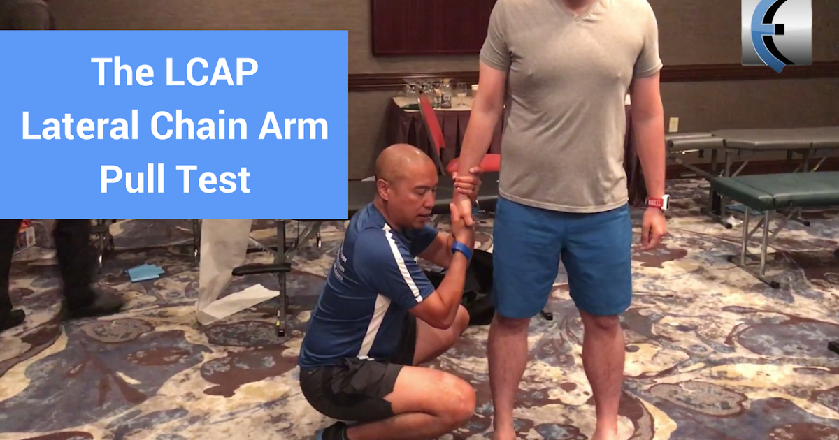 The LCAP - Lateral Chain Arm Pull Test | Modern Manual Therapy Blog ...