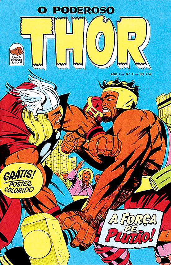 Submundo HQ: "THOR" (50 Anos): A Trajetória do Deus do Trovão no Brasil