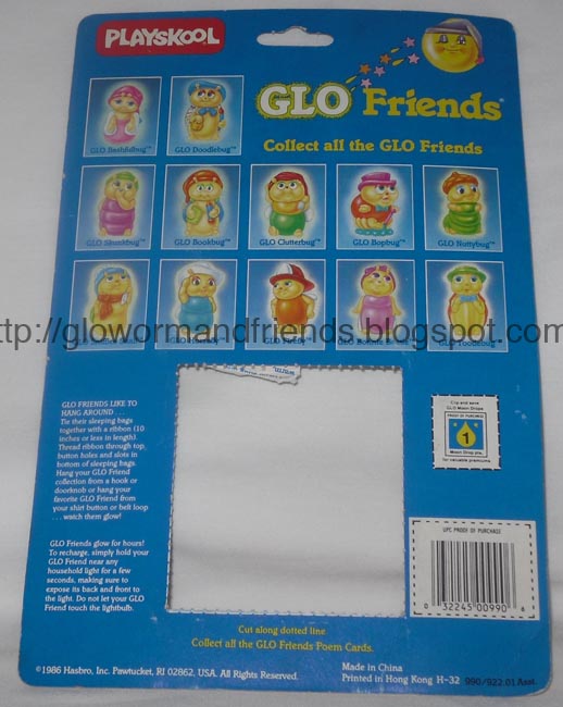 1980s Glo Worm and Glo Friends Toys and Collectibles: FINGER PUPPETS ...