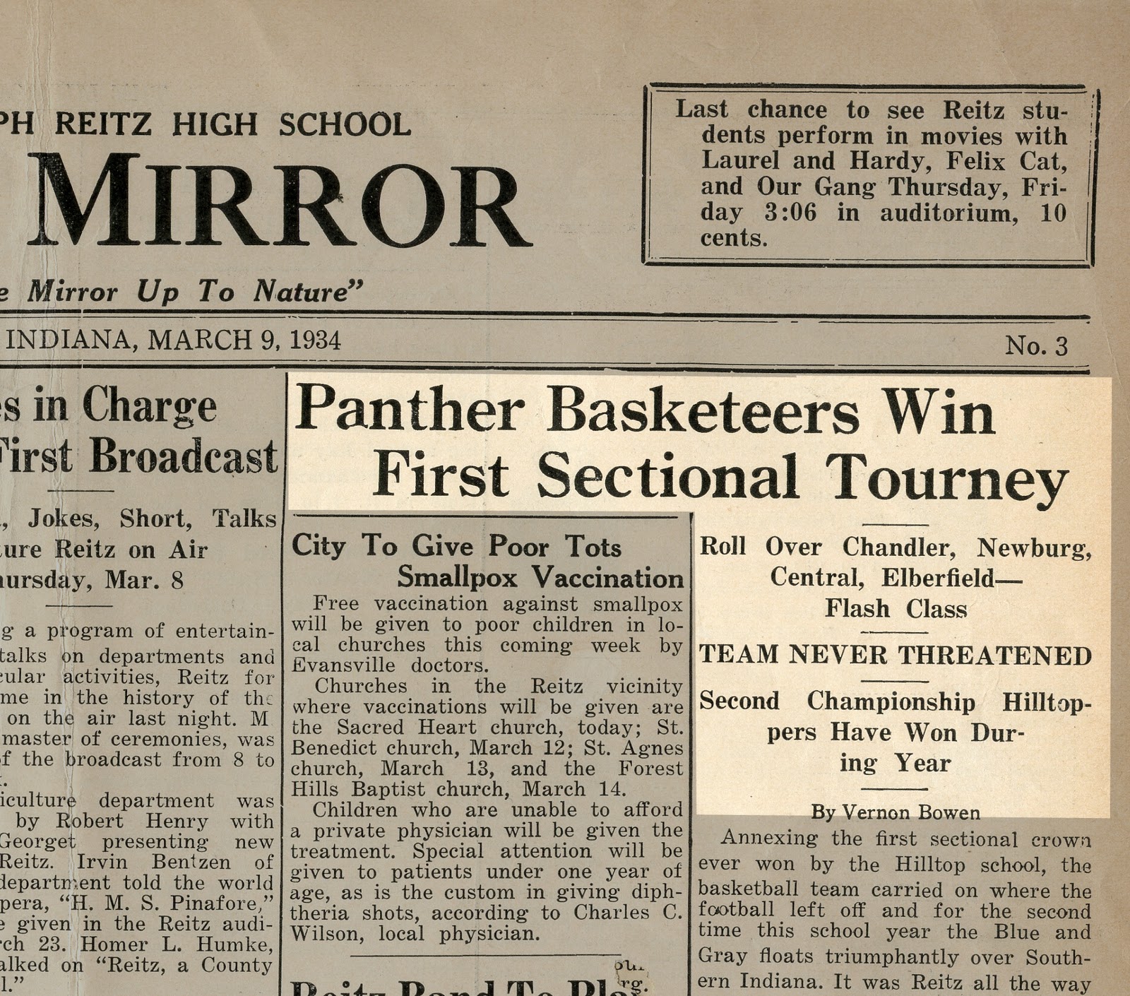 F.J. Reitz High School History Blog