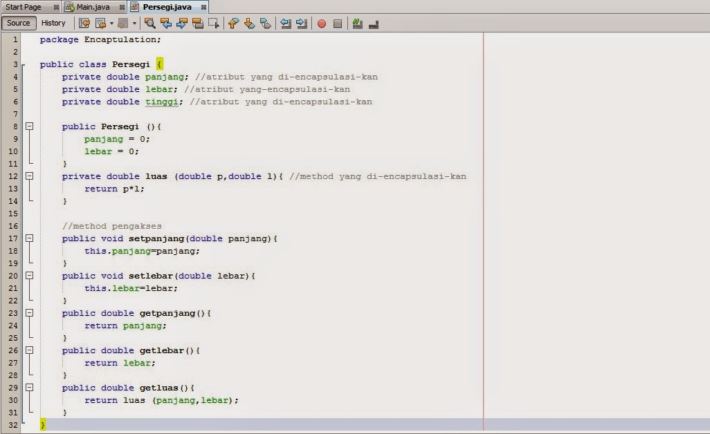 newbie318: CONTOH OBJECT ORIENTED PROGRAMMING PADA JAVA