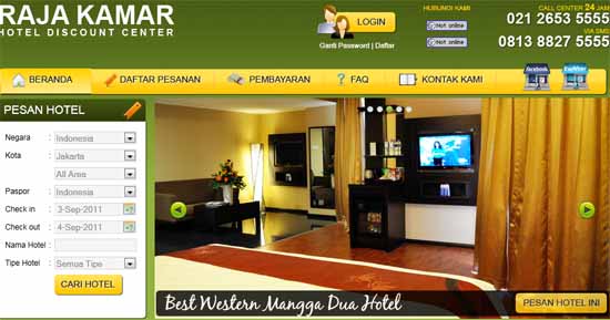 Kontes SEo akbar Voucher Hotel Murah di RajaKamar.Com
