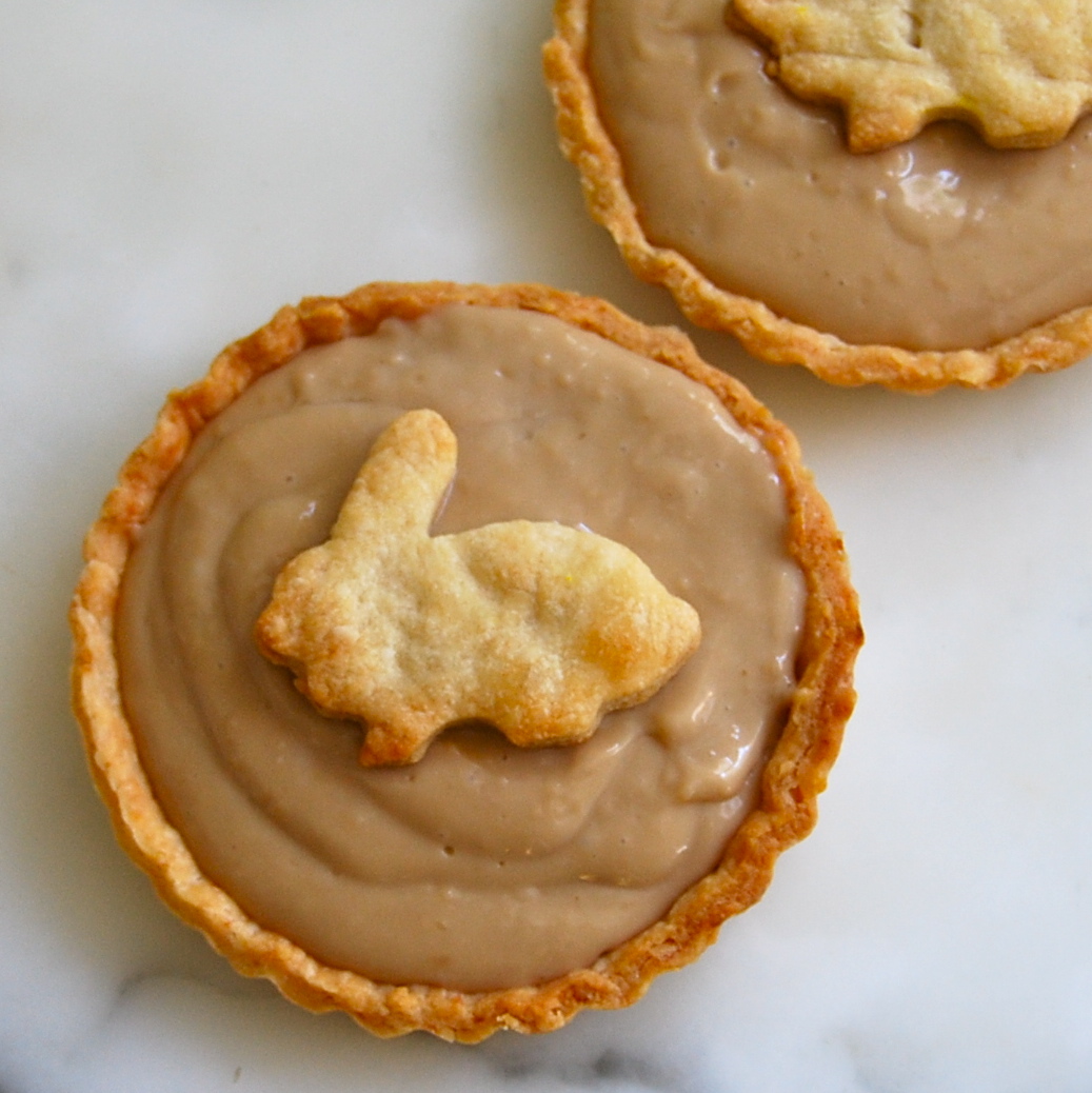My Recession Kitchen...and garden: Butterscotch Bunny Tarts