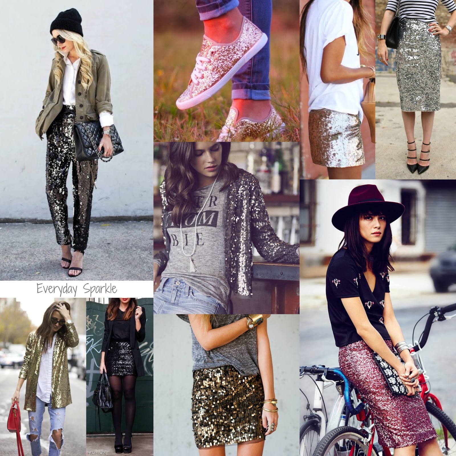 The Glitter Fashionista: How to Wear: Everyday Sparkle