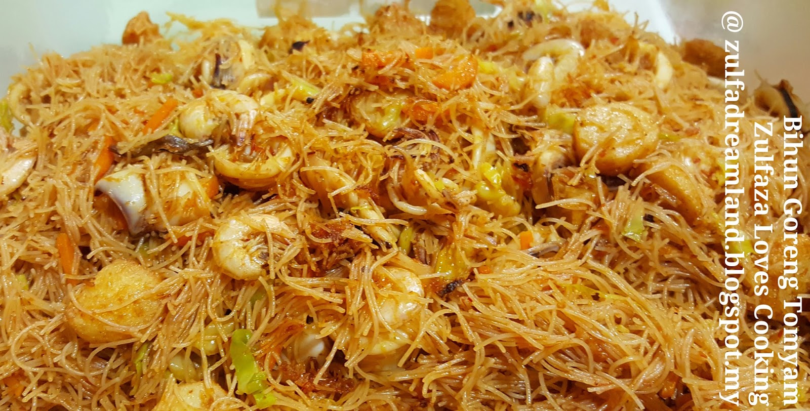 ZULFAZA LOVES COOKING: Mihun / bihun / meehon goreng tomyam