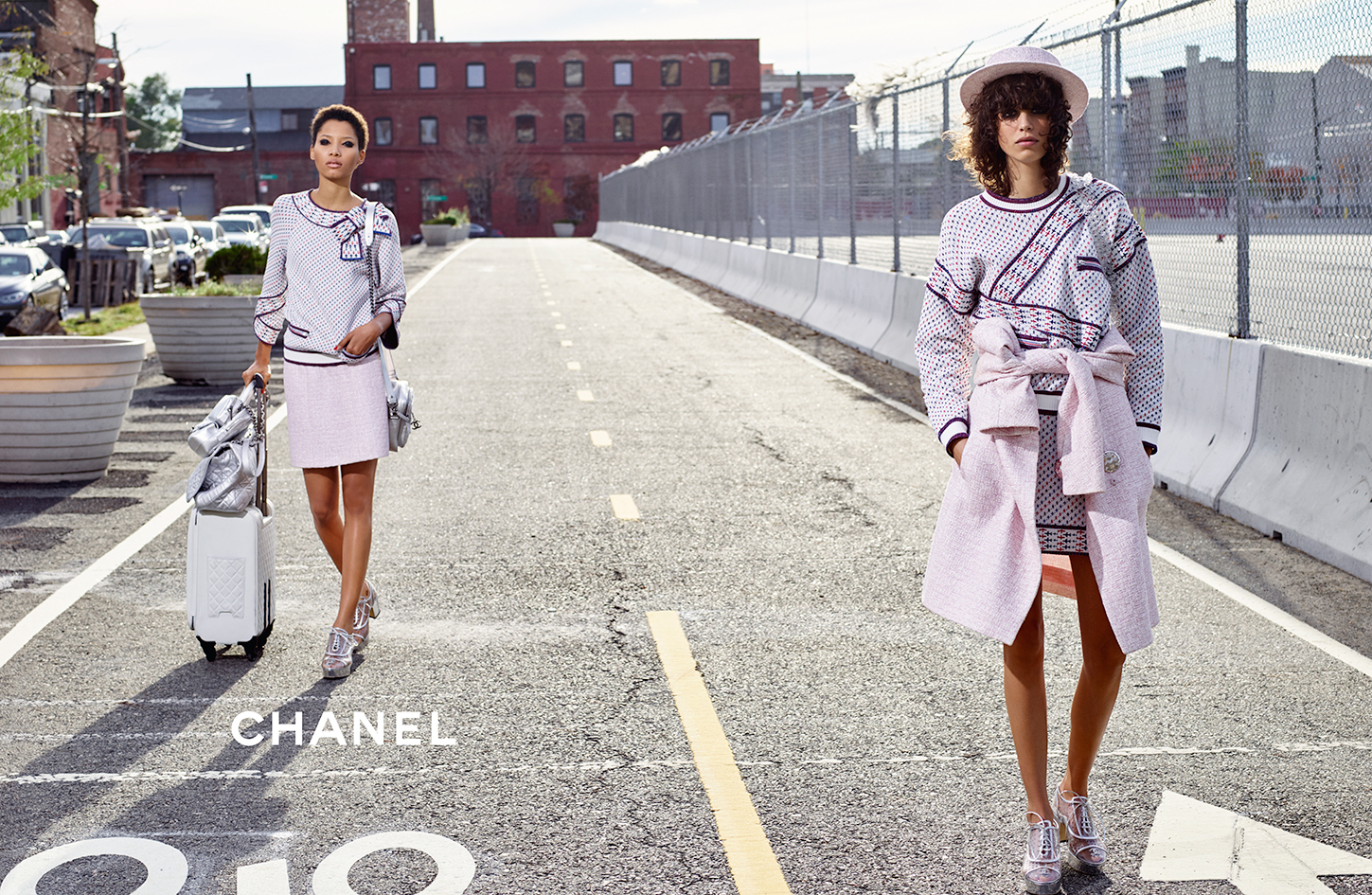 Ad Campaign: Chanel Spring/Summer 2016: Lineisy Montero & Mica ...
