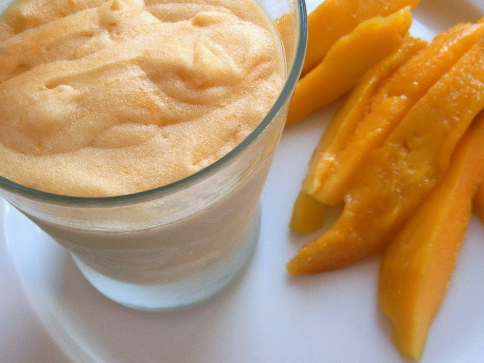 LA MANSA MESA : Helado de Mango