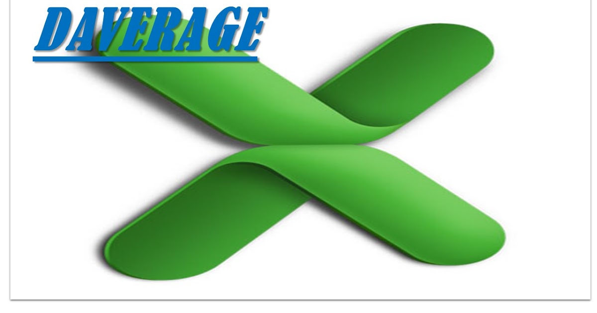 Excel world 9: How to use Excel DAVERAGE formula