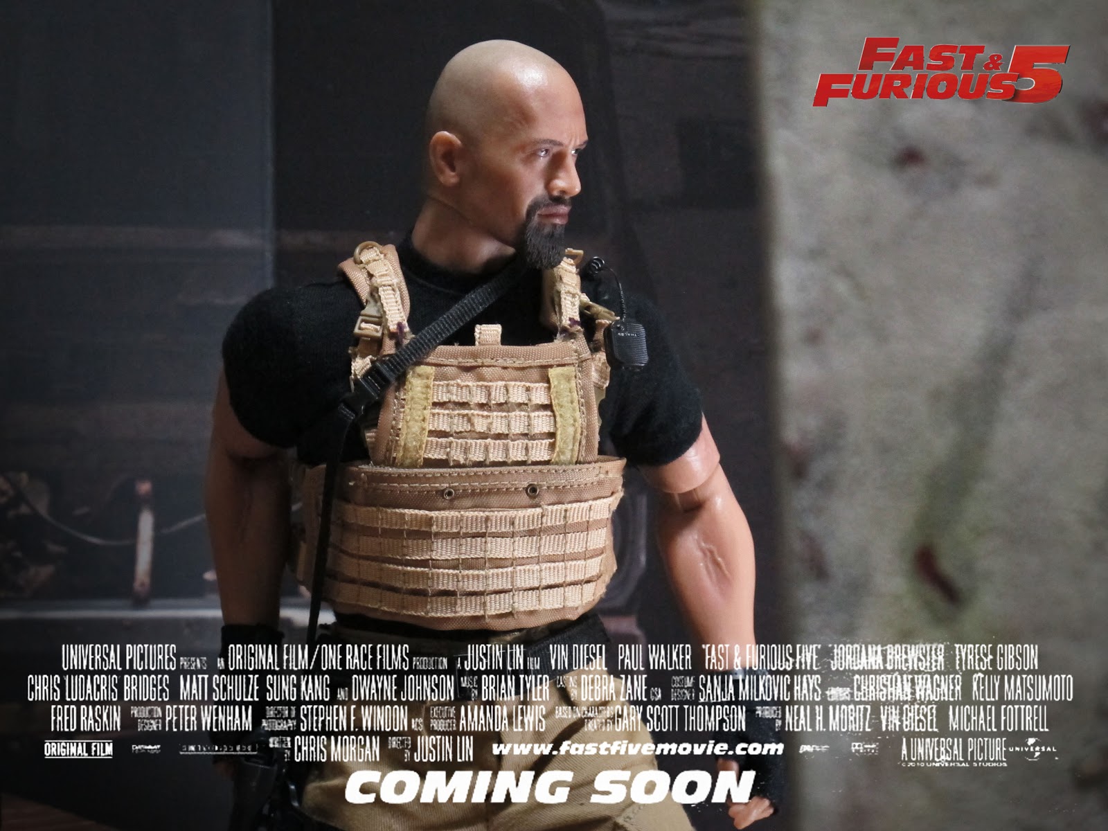 Psycho Ming: Dwayne Johnson (The Rock) Fast and Furious 5 (Updated)