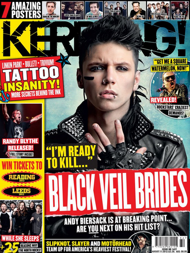BULLET FOR MY VALENTINE EN LA NUEVA KERRANG! ~ Bullet For My Valentine ...