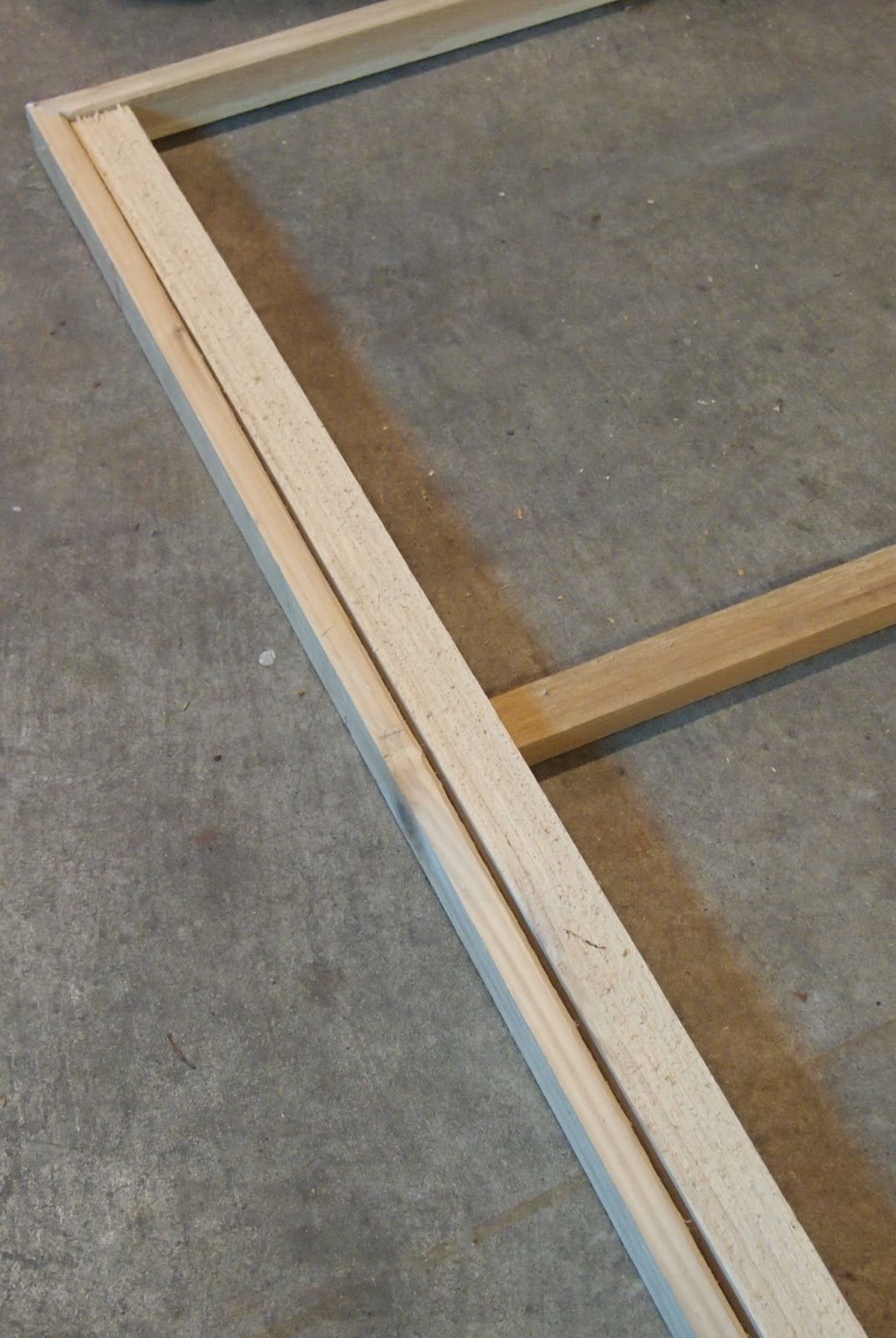 How To Build A Canvas Stretcher 24 Check Length Then Lay Out Frame How To Build A Canvas Stretcher 24 Check Length Then Lay Out Frame