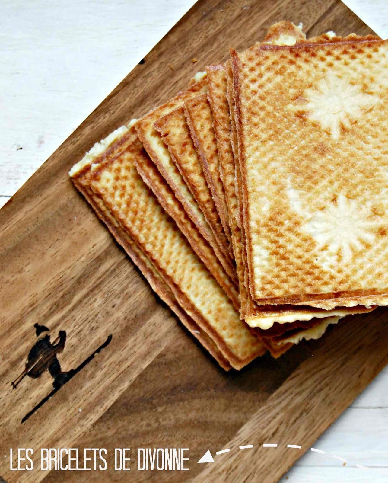 Les bricelets, petites gaufrettes suisses