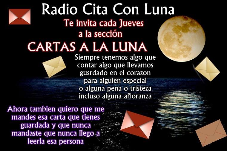 RADIO CITA CON LUNA: CARTAS A LA LUNA